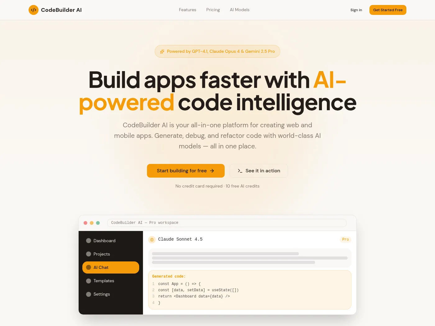CodeBuilder AI Suite