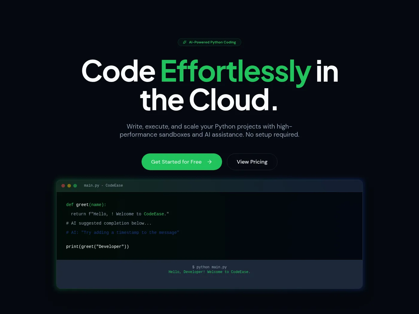 CodeEase Platform