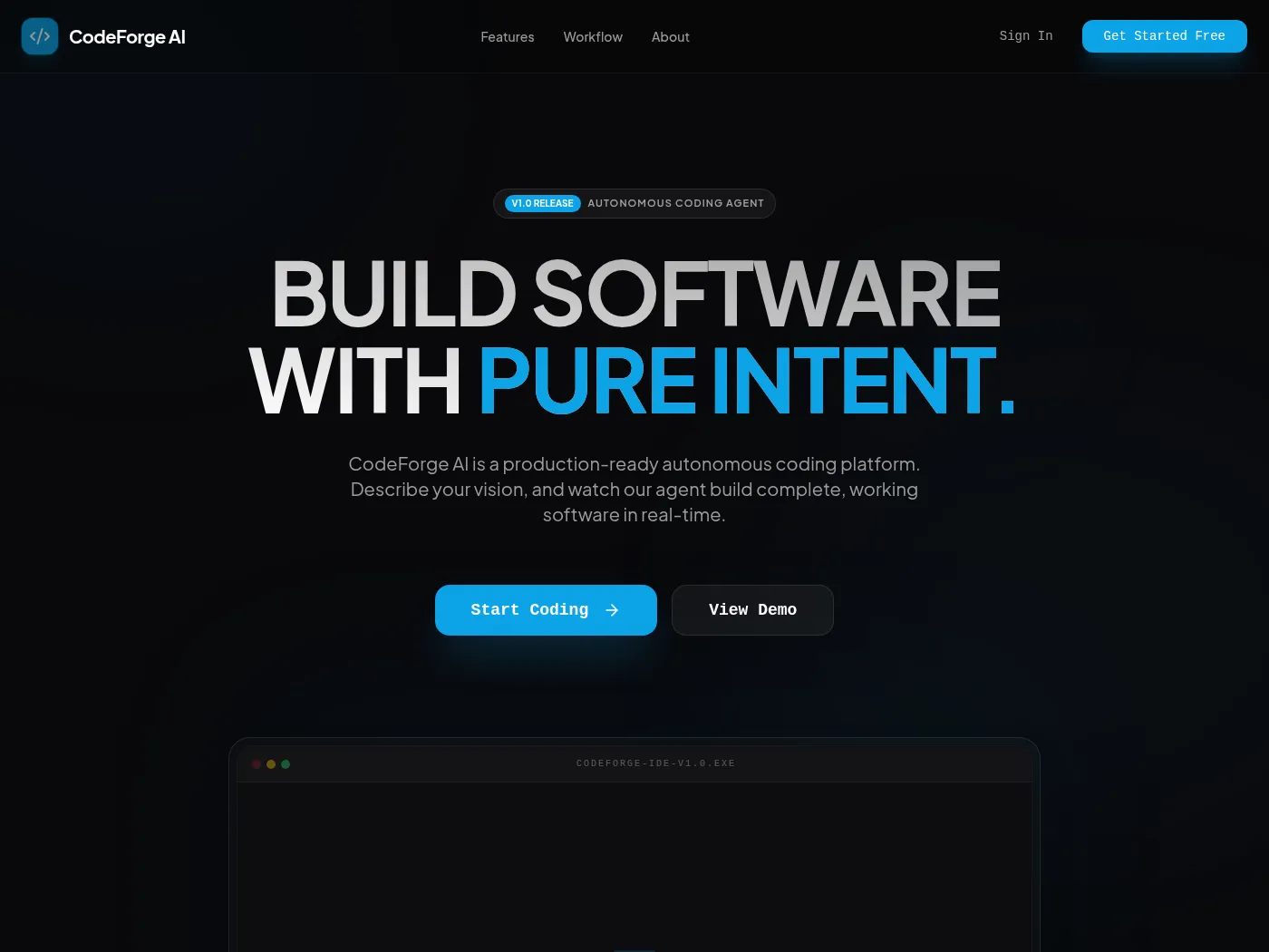 CodeForge AI Platform