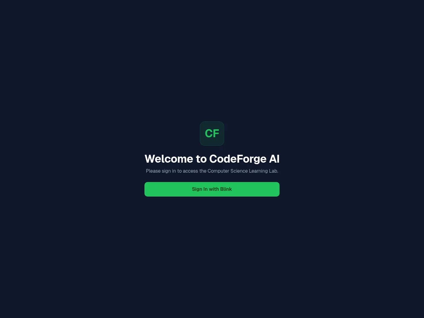 CodeForge AI Learning Hub