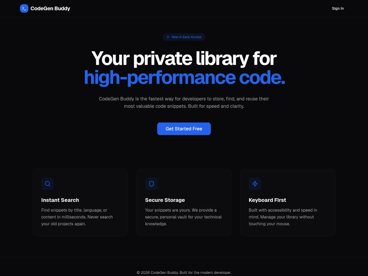 CodeGen Buddy