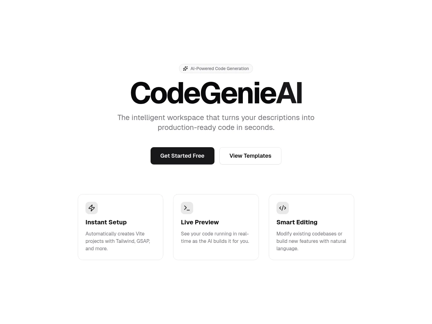 CodeGenie AI