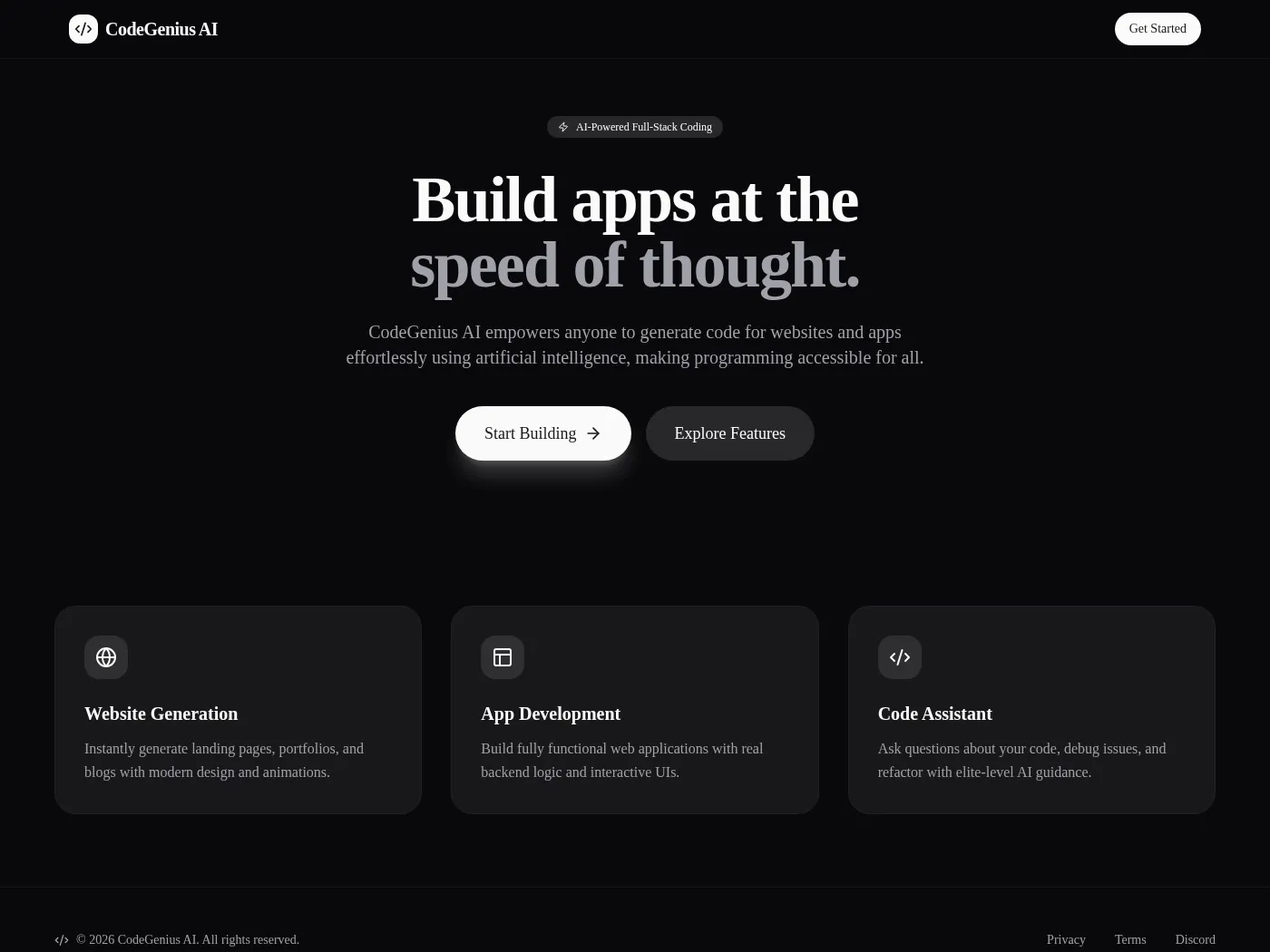 CodeGenius AI
