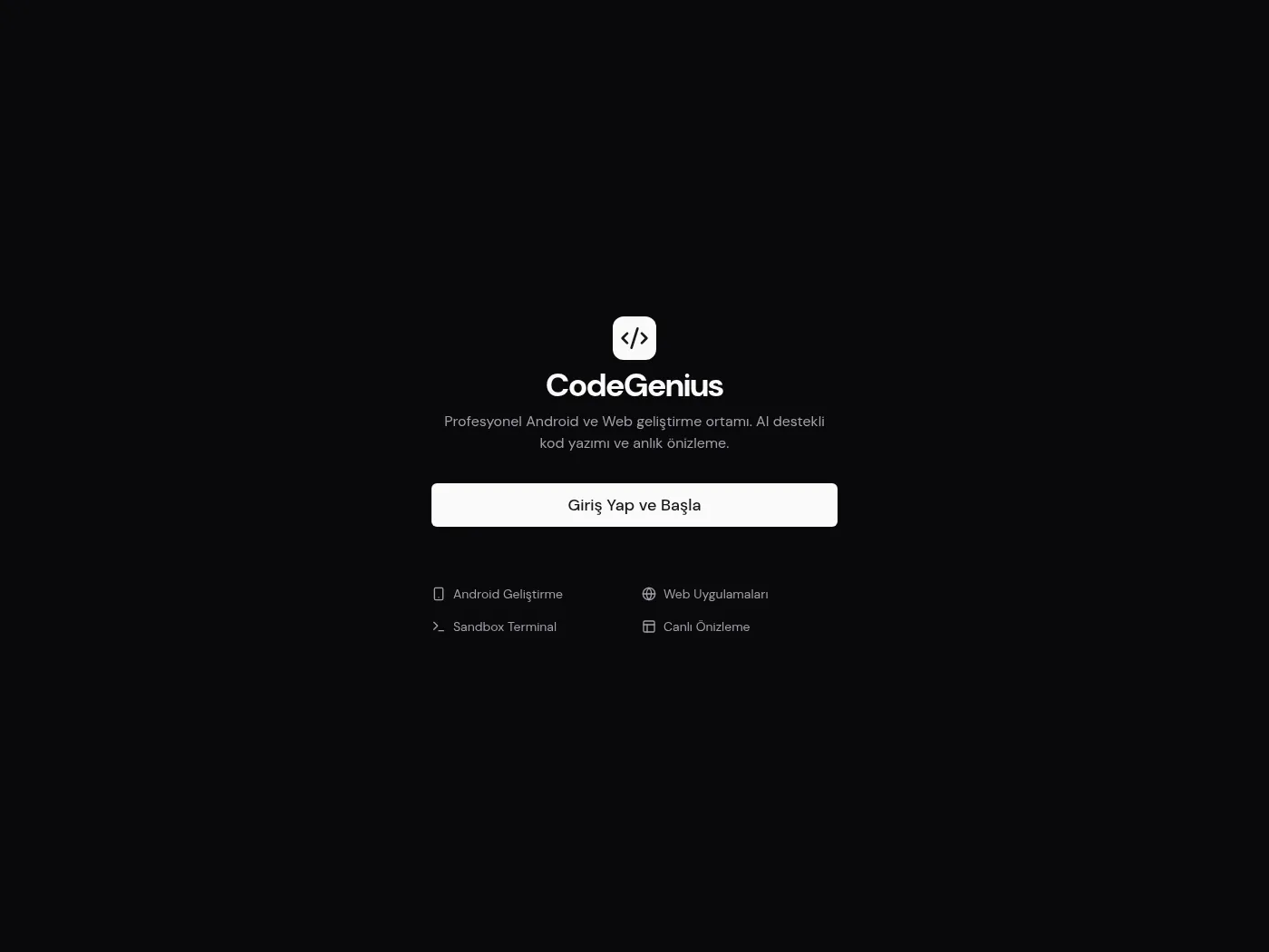 CodeGenius Workspace