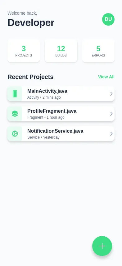 CodeJA Android Builder