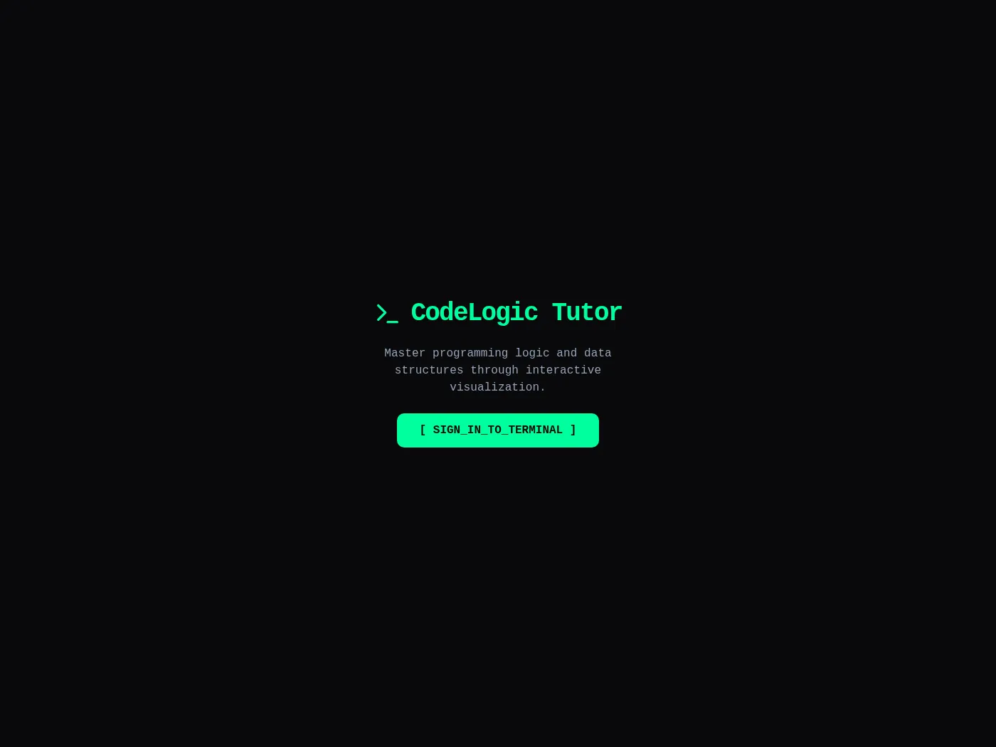 CodeLogic Tutor