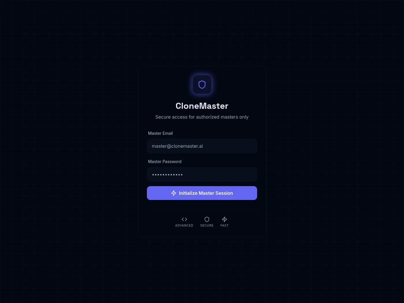 CloneMaster Coder App