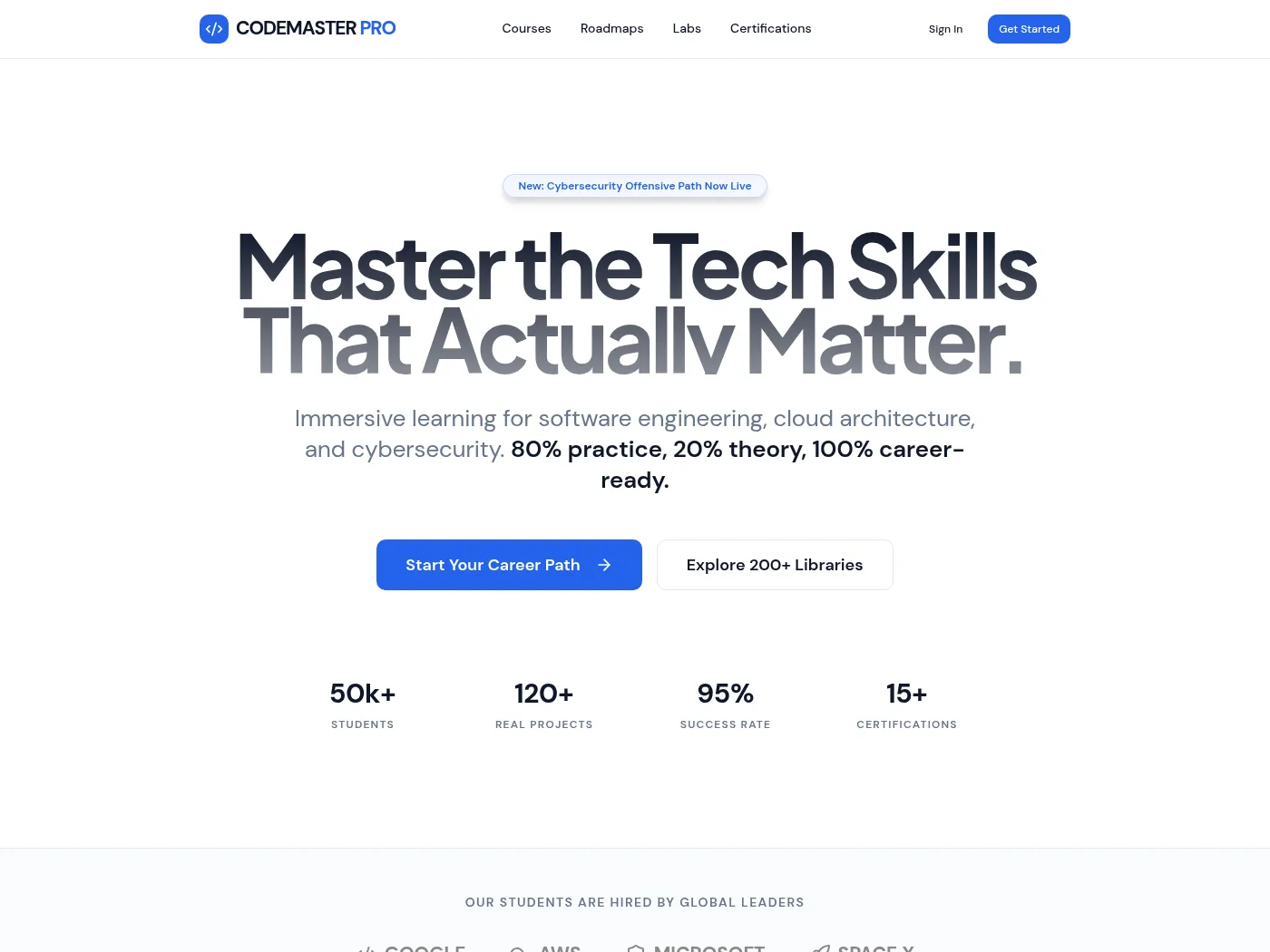 CodeMaster Pro Platform