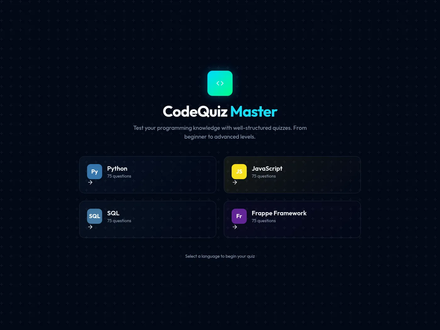 CodeQuiz Master
