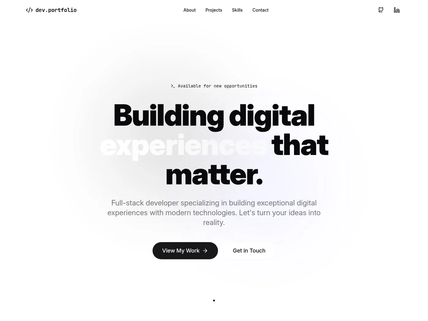 Coder Portfolio Launchpad
