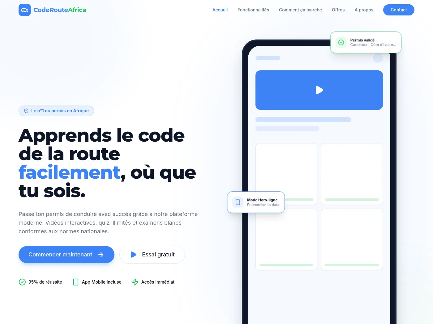 CodeRoute Africa Web
