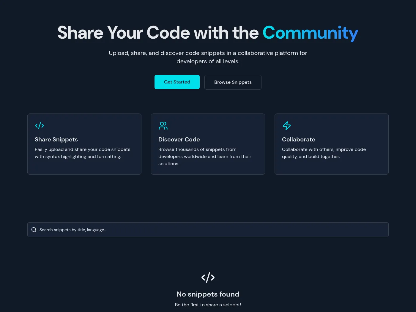 CodeShare Platform