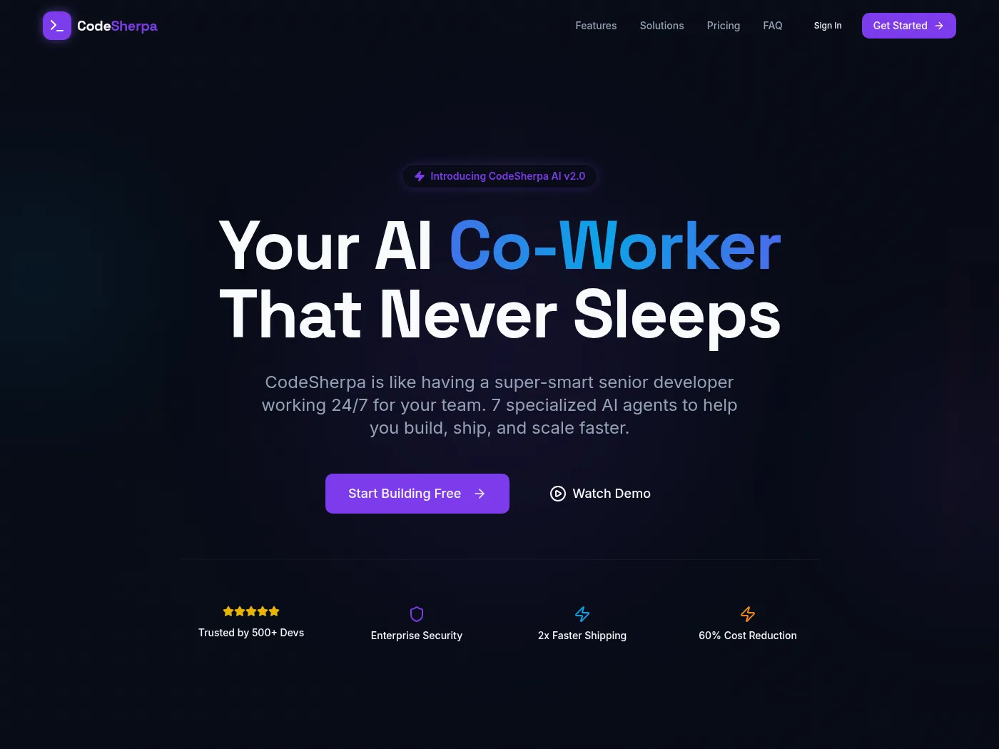 CodeSherpa Dev AI Suite