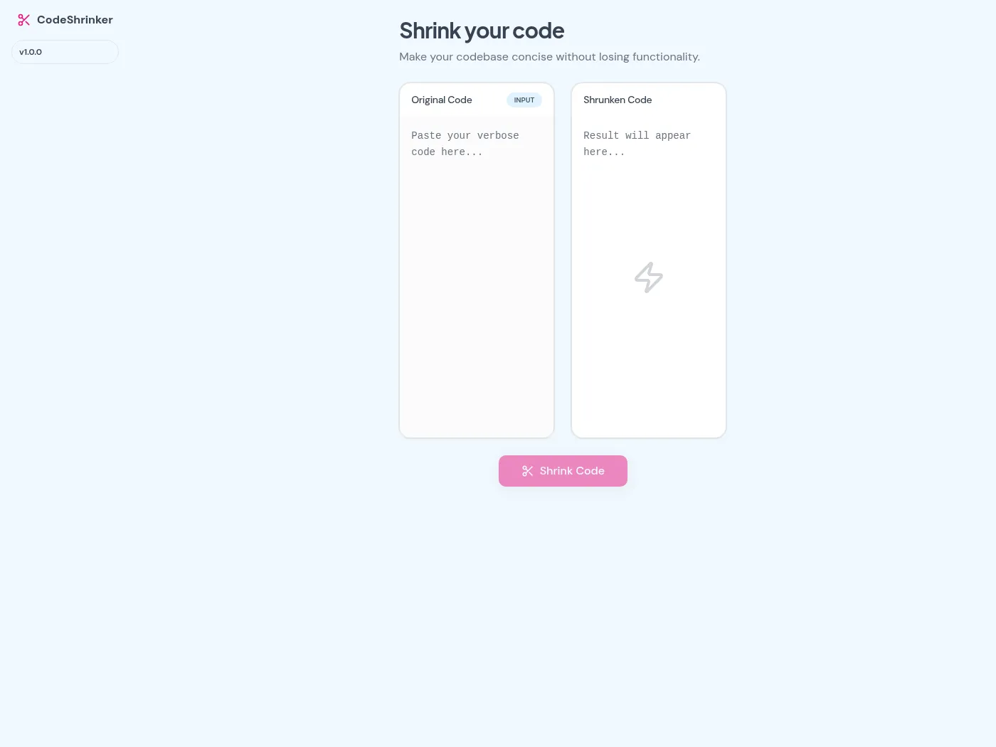 CodeShrinker