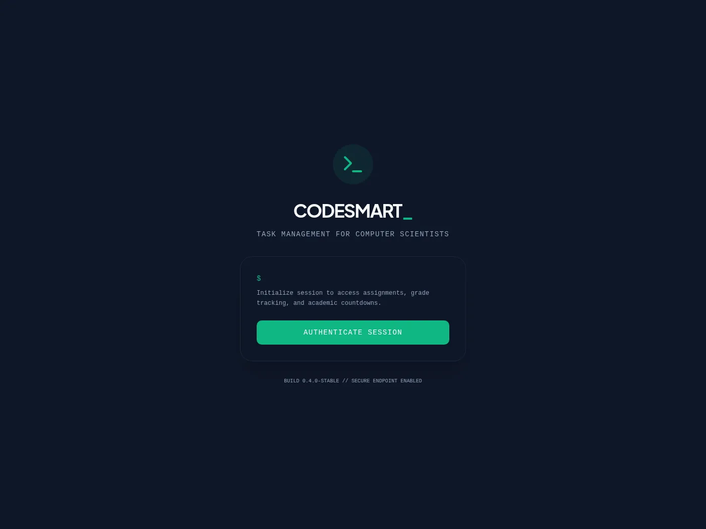 CodeSmart Task Manager