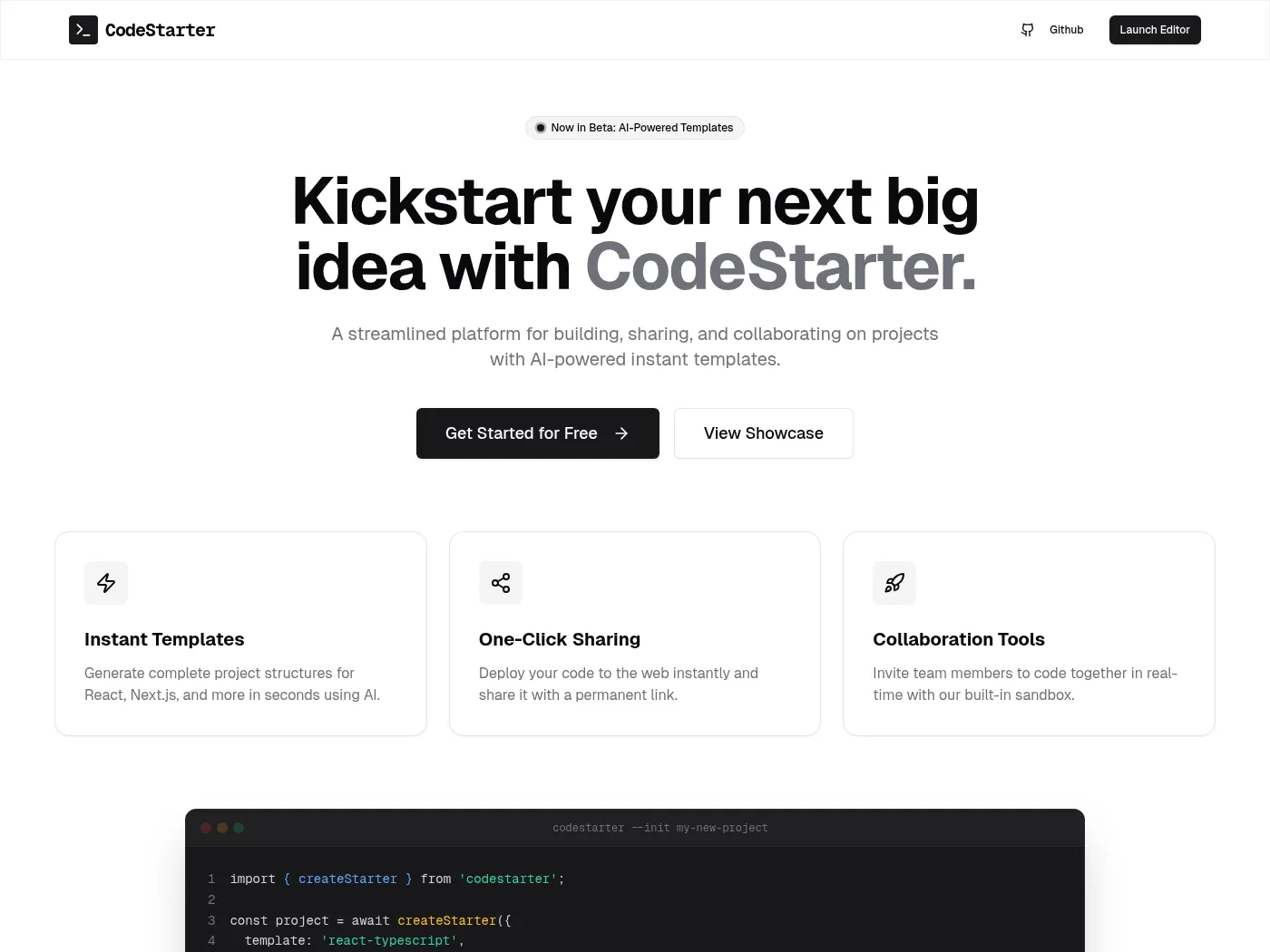 CodeStarter