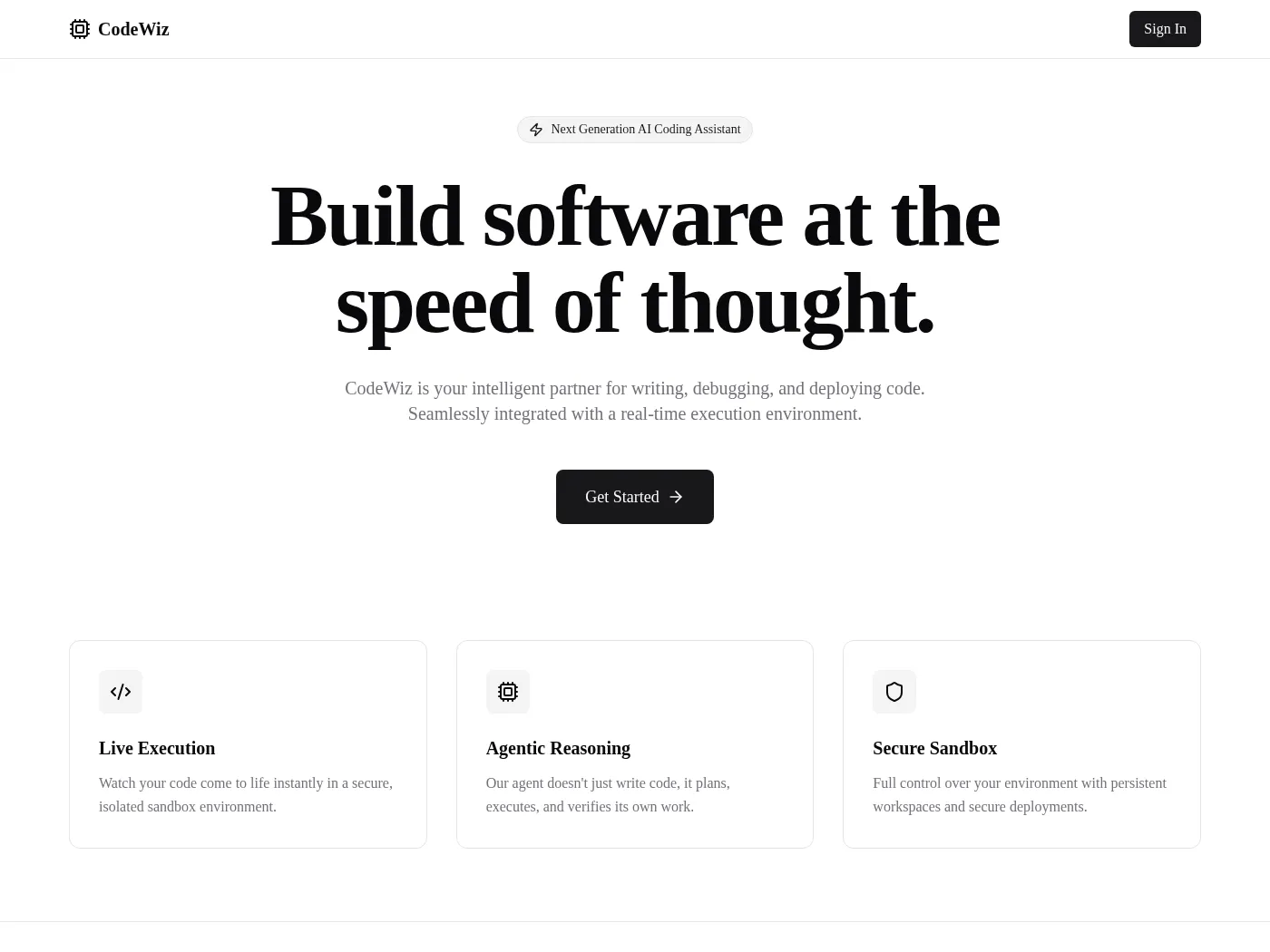 CodeWiz AI Assistant