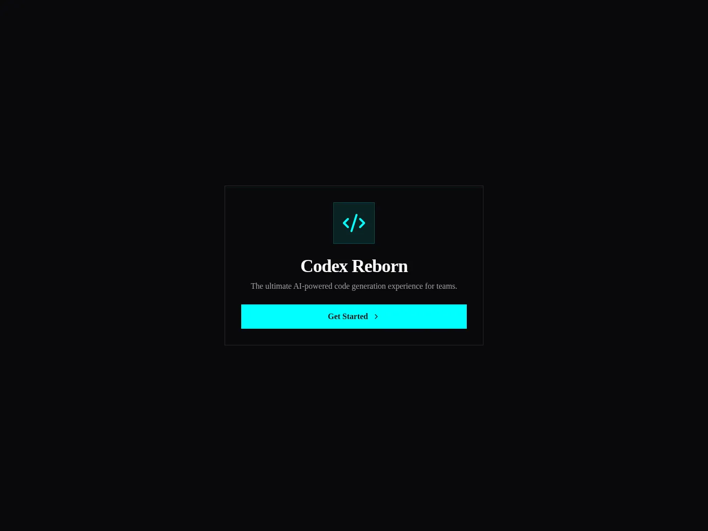 Codex Experience Reborn