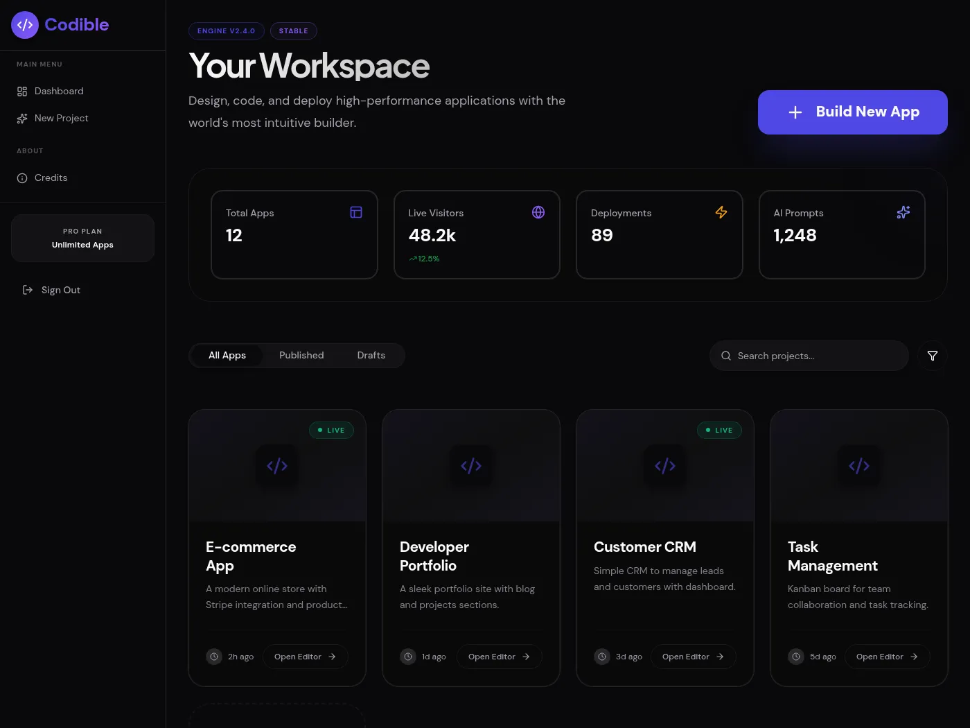 Codible App Builder