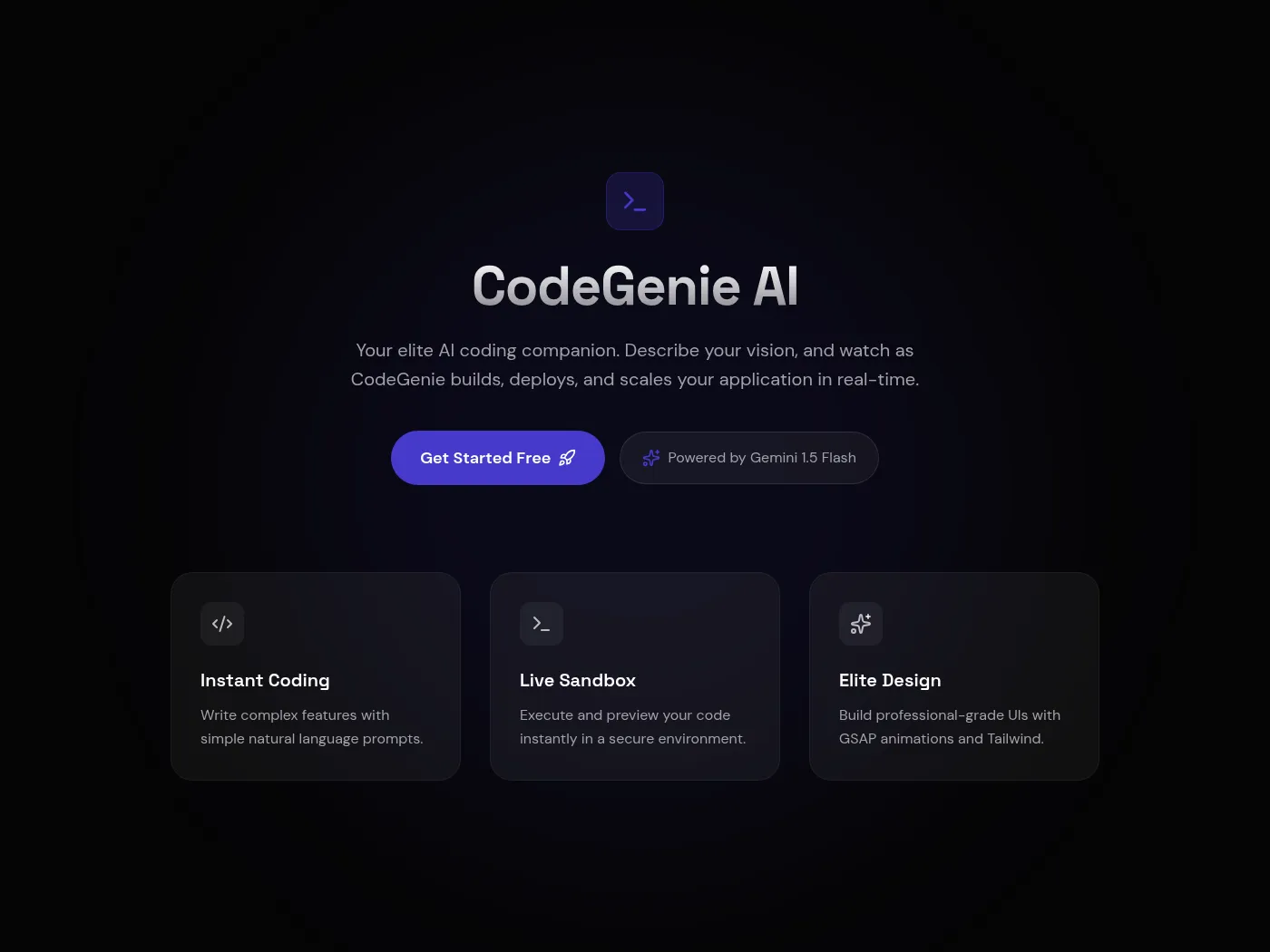 CodeGenie AI App