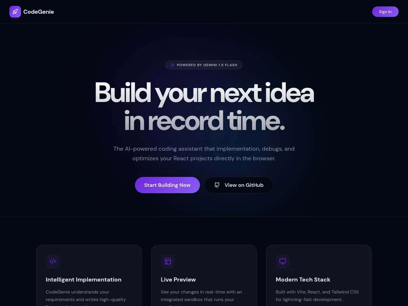 CodeGenie