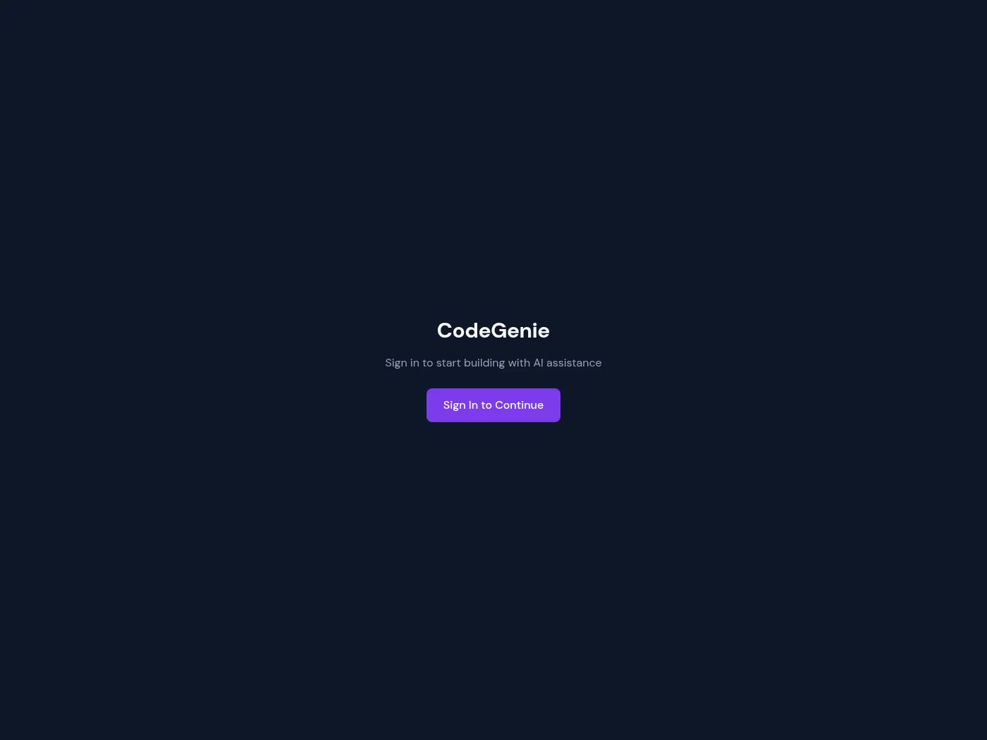 CodeGenie