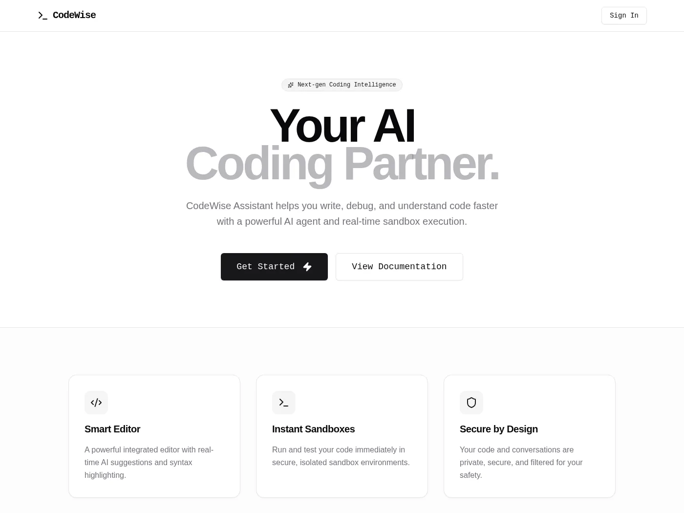 CodeWise Assistant