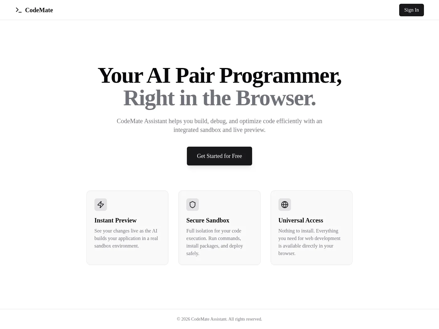 CodeMate Assistant