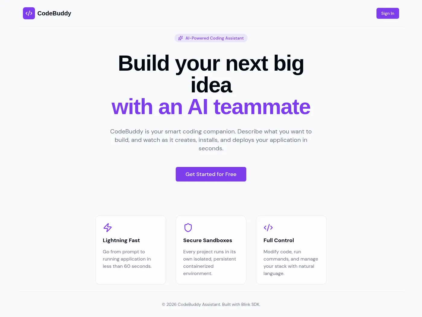CodeBuddy Assistant
