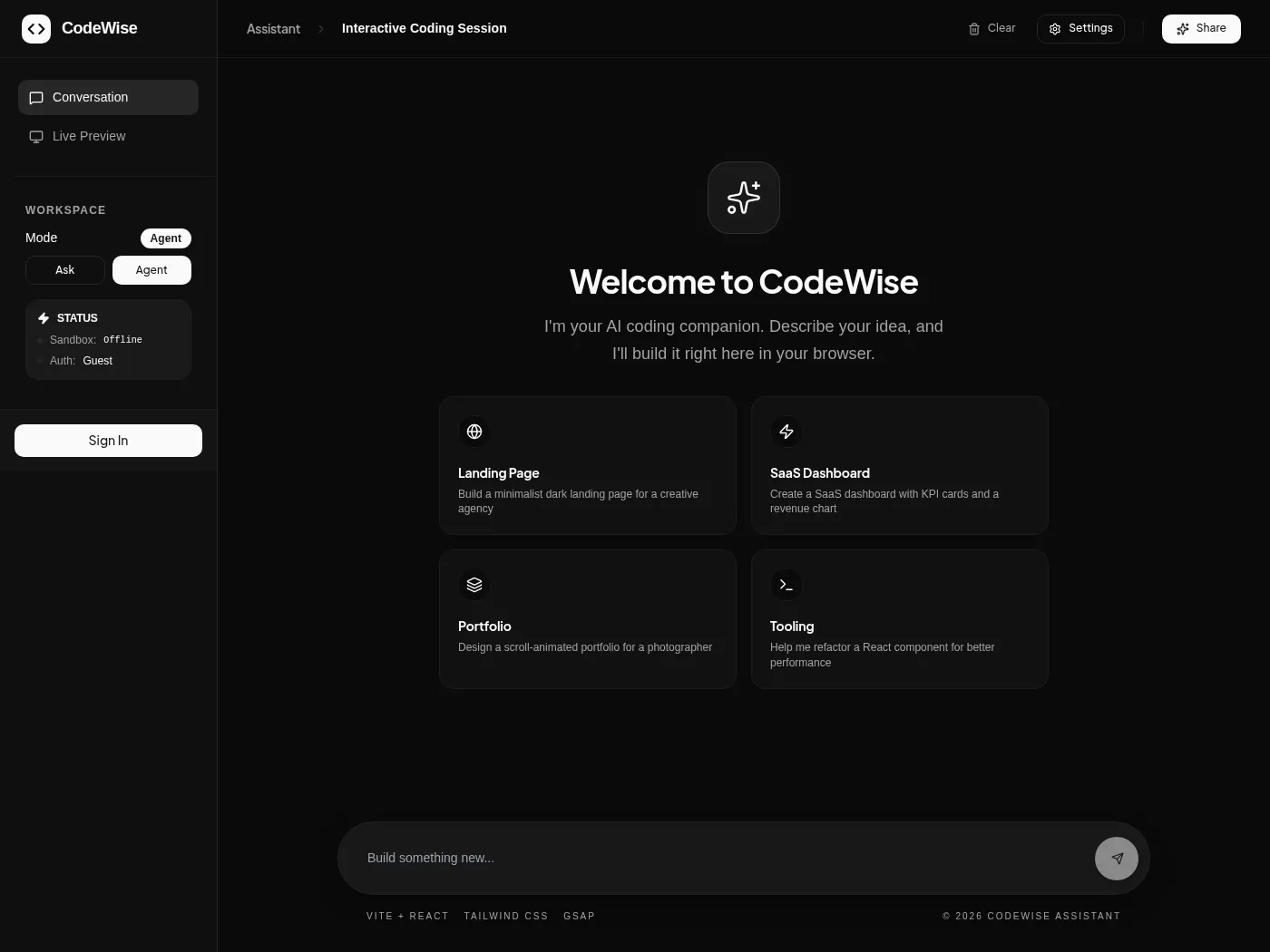 CodeWise Assistant
