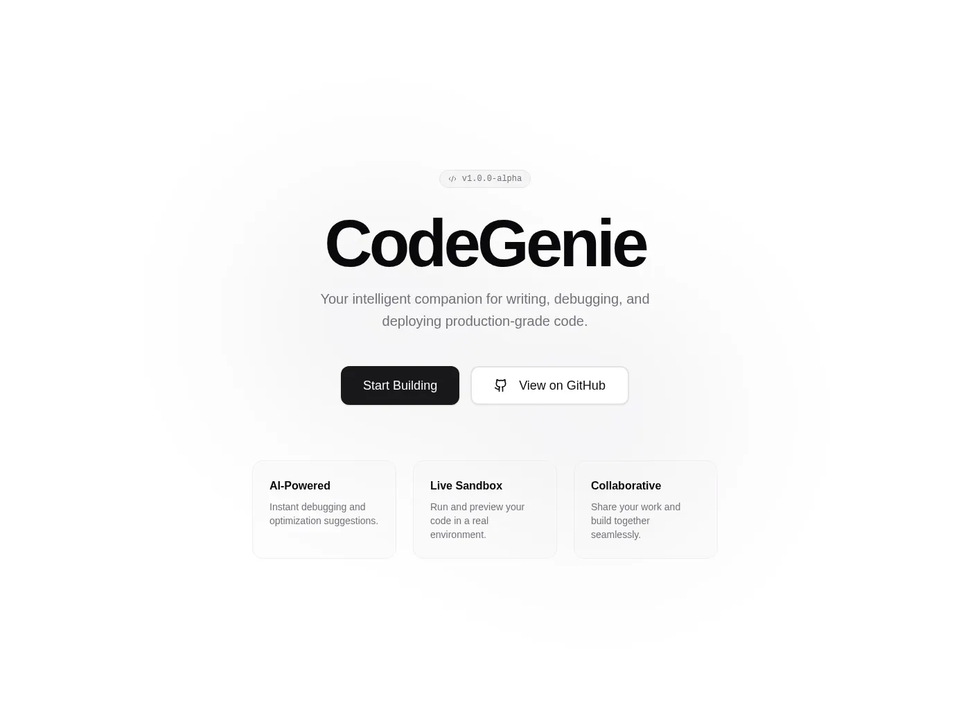 CodeGenie Assistant