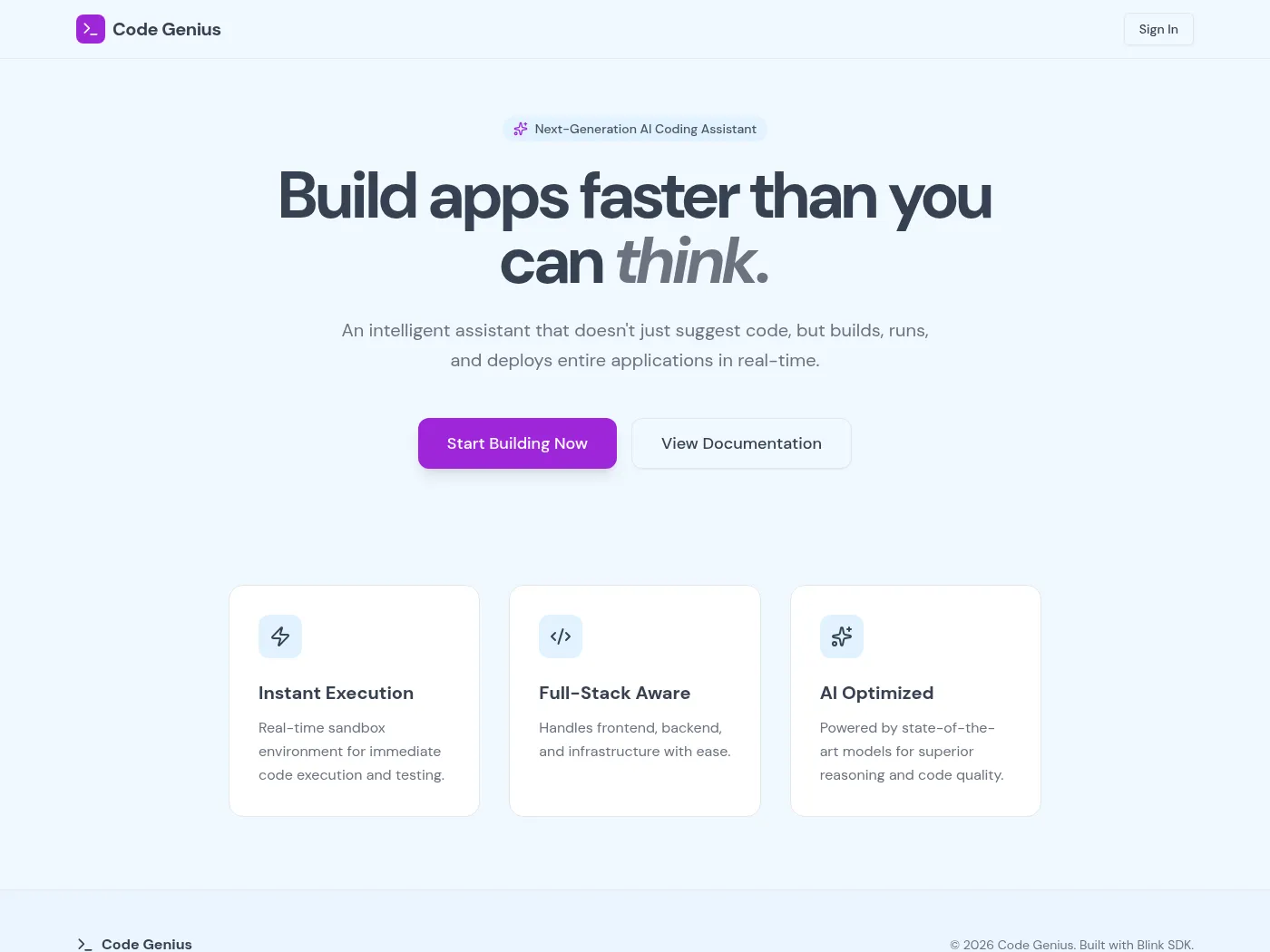 Code Genius Assistant