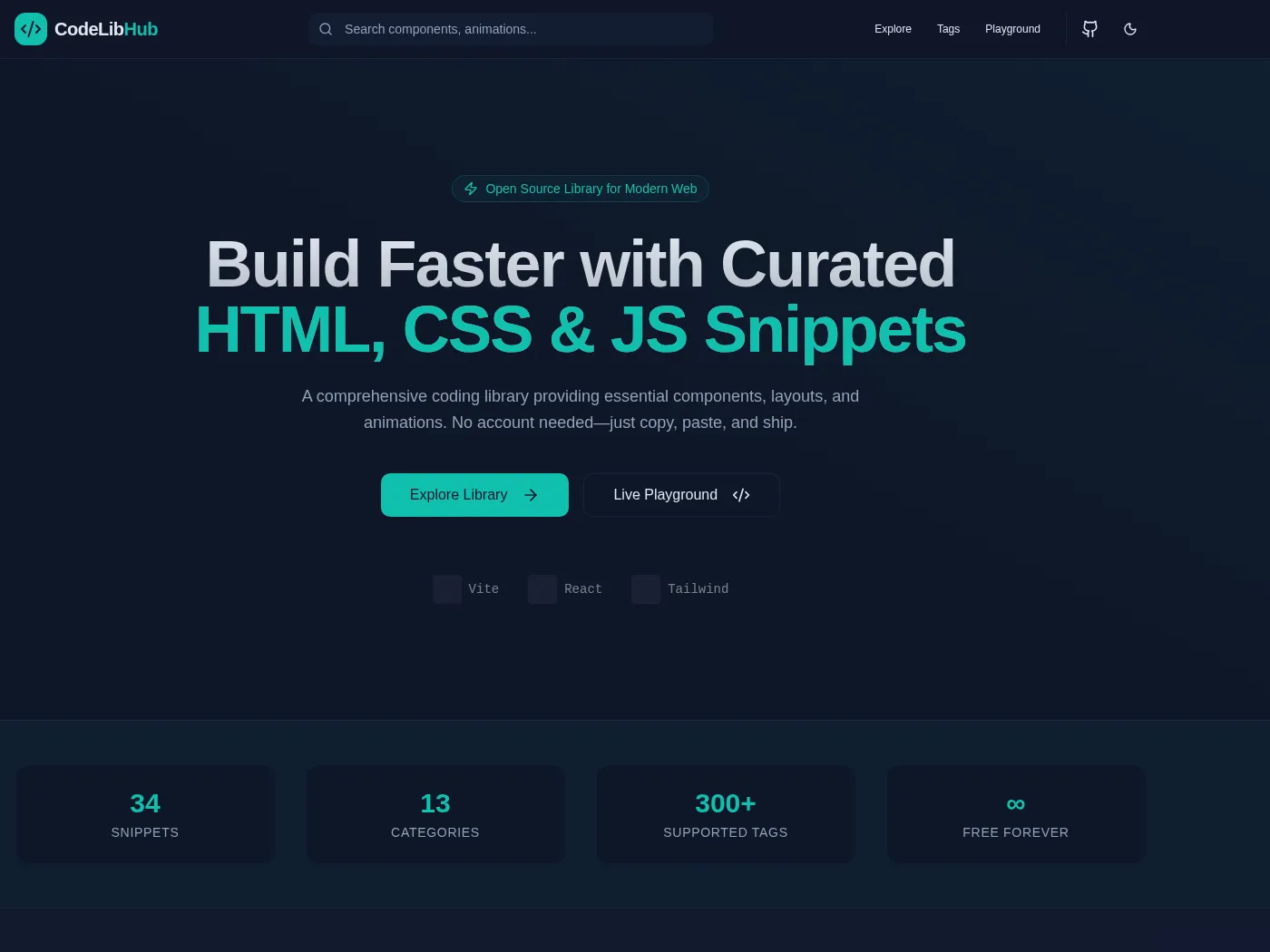 Code Library Hub