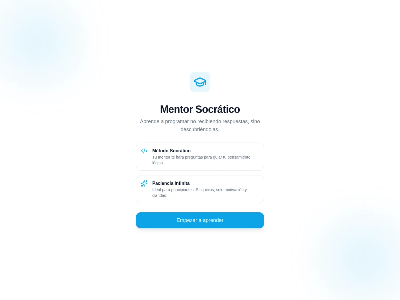 Socratic Coding Mentor