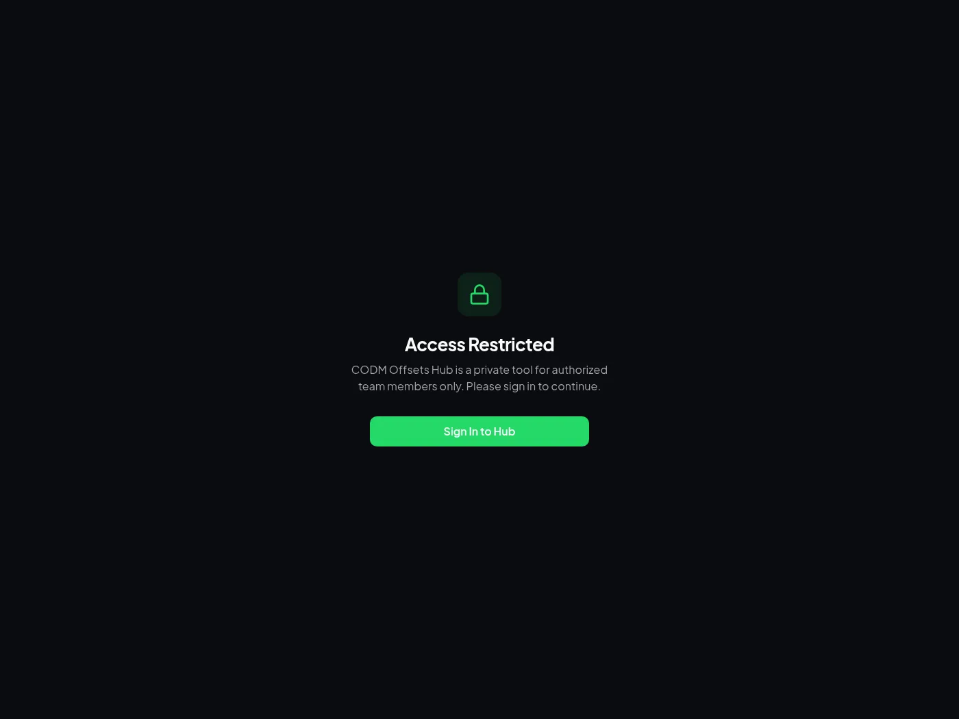 CoD Mobile Offsets Hub