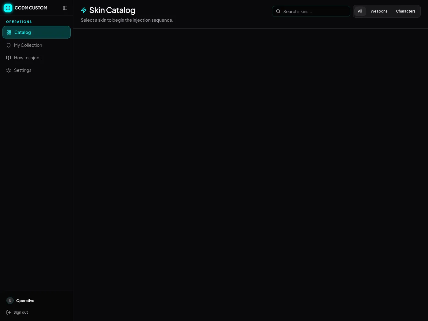 CODM Skin Customizer