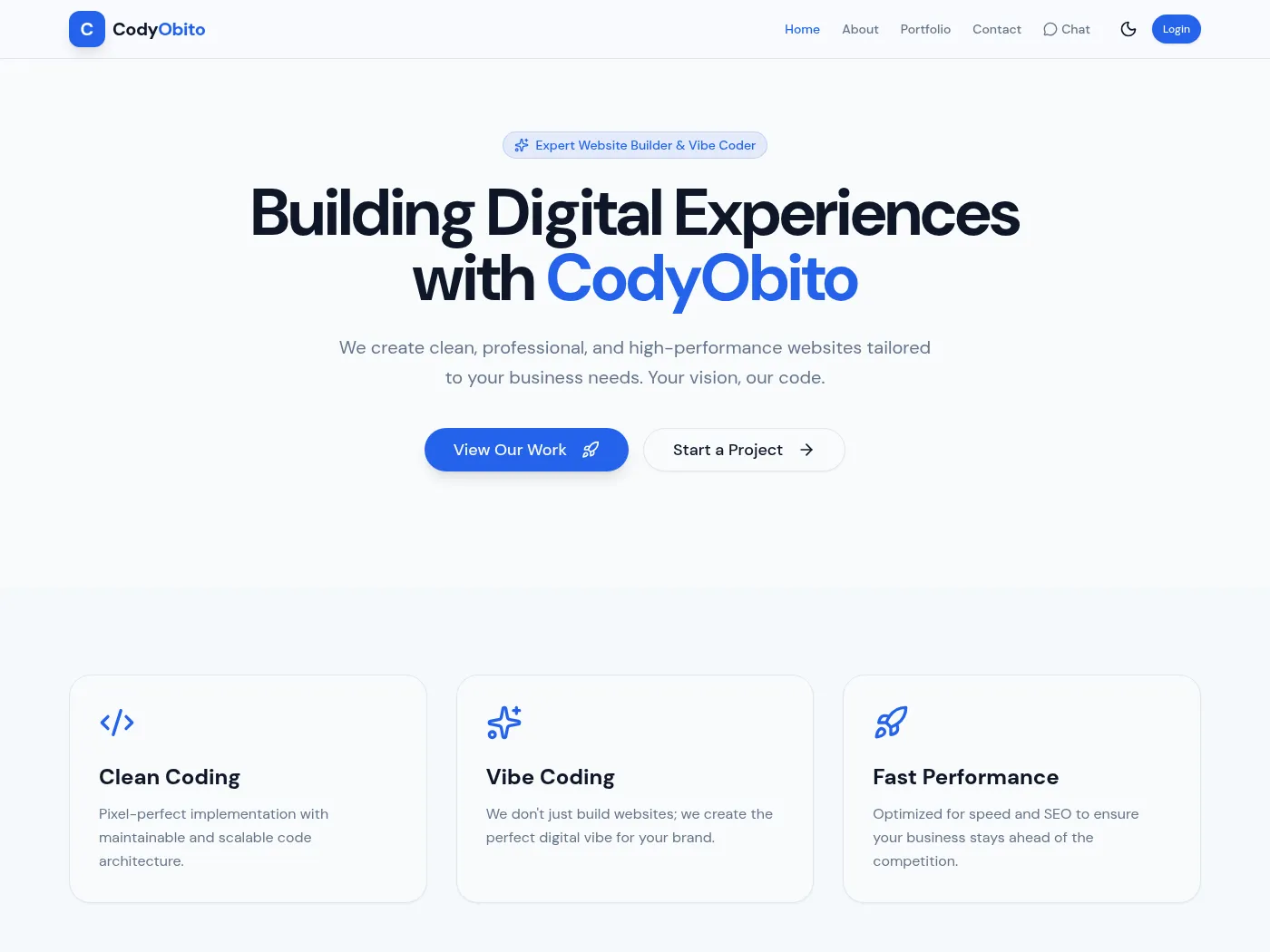 CodyObito Website Hub