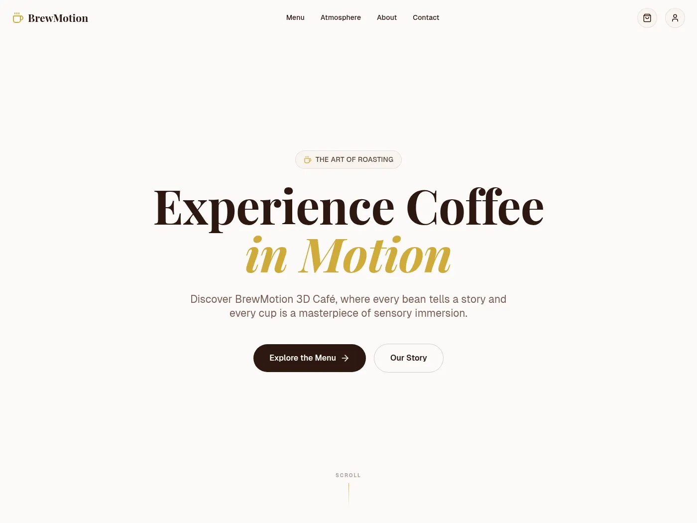BrewMotion 3D Café