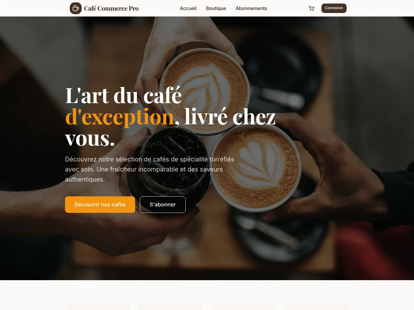 Café Commerce Pro