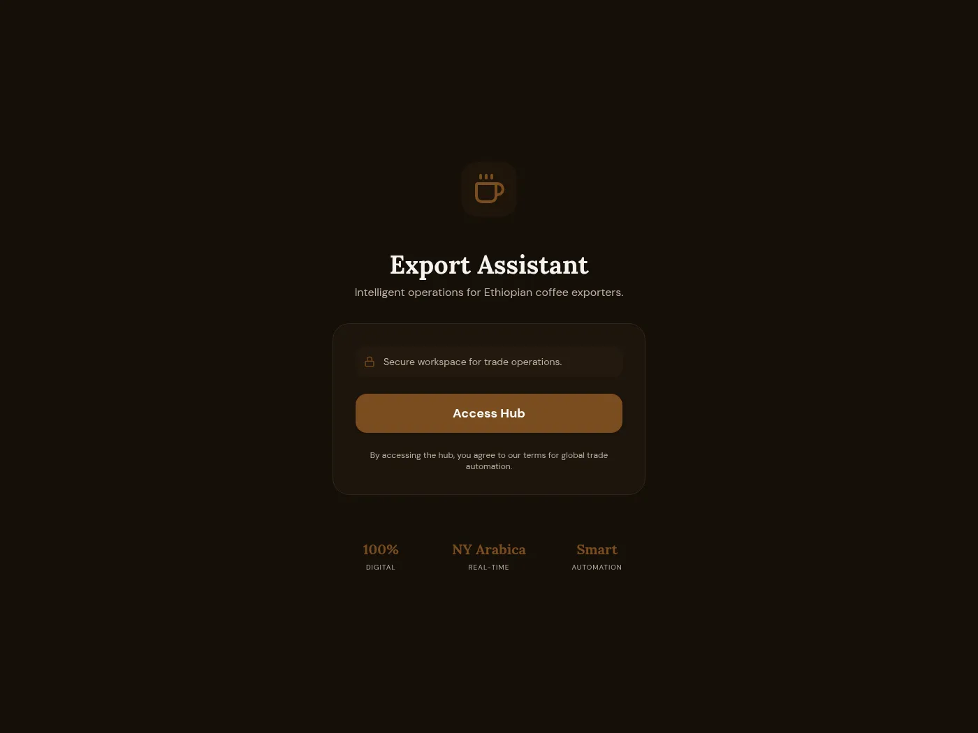 Coffee Export AI Assistant