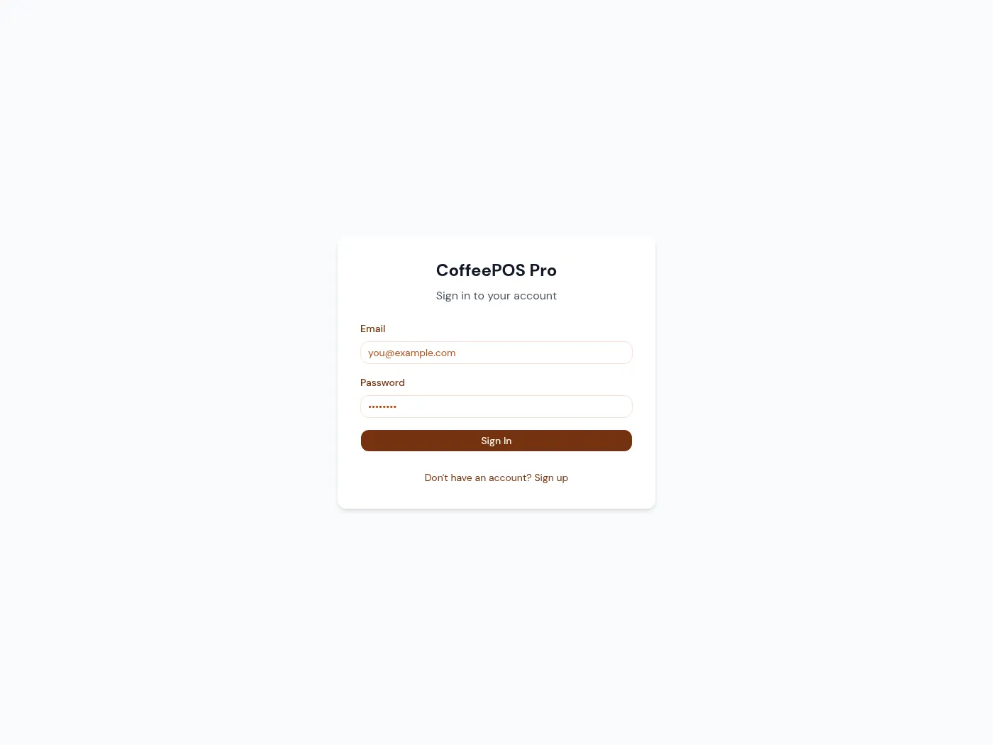 CoffeePOS Pro