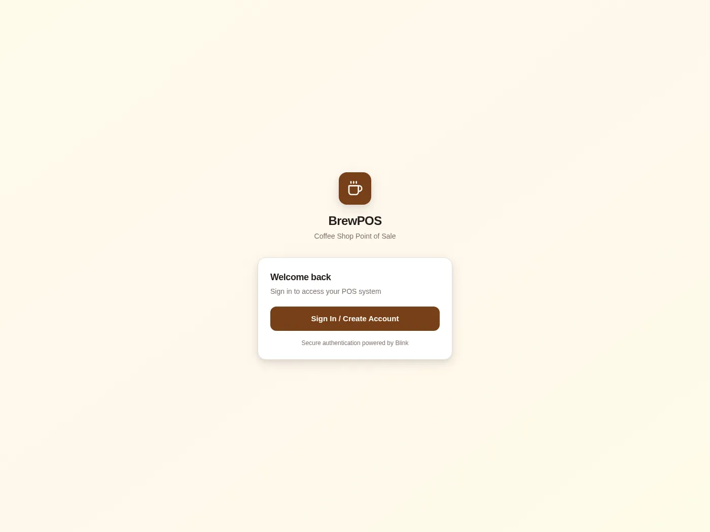 BrewPOS System