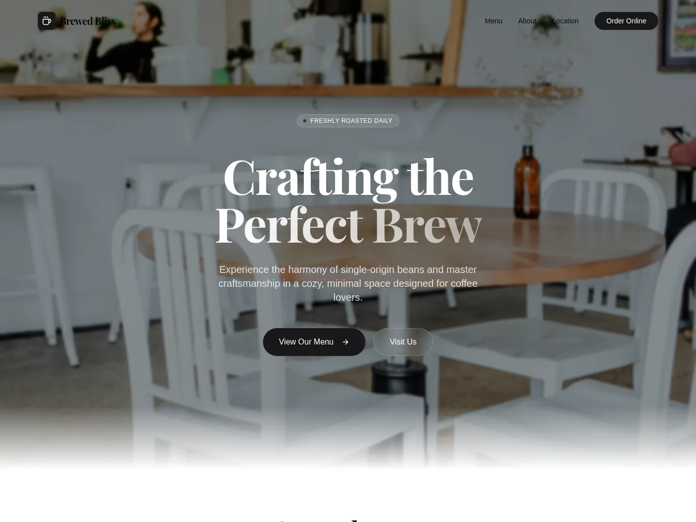 Brewed Bliss Web