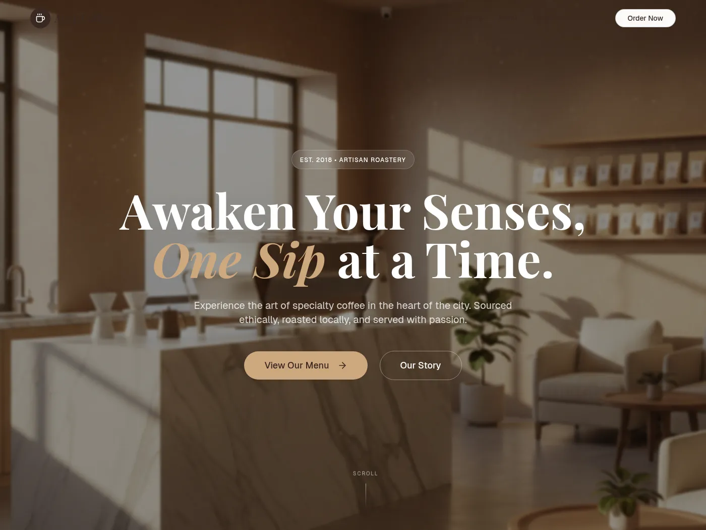 Awep Coffee Store Site