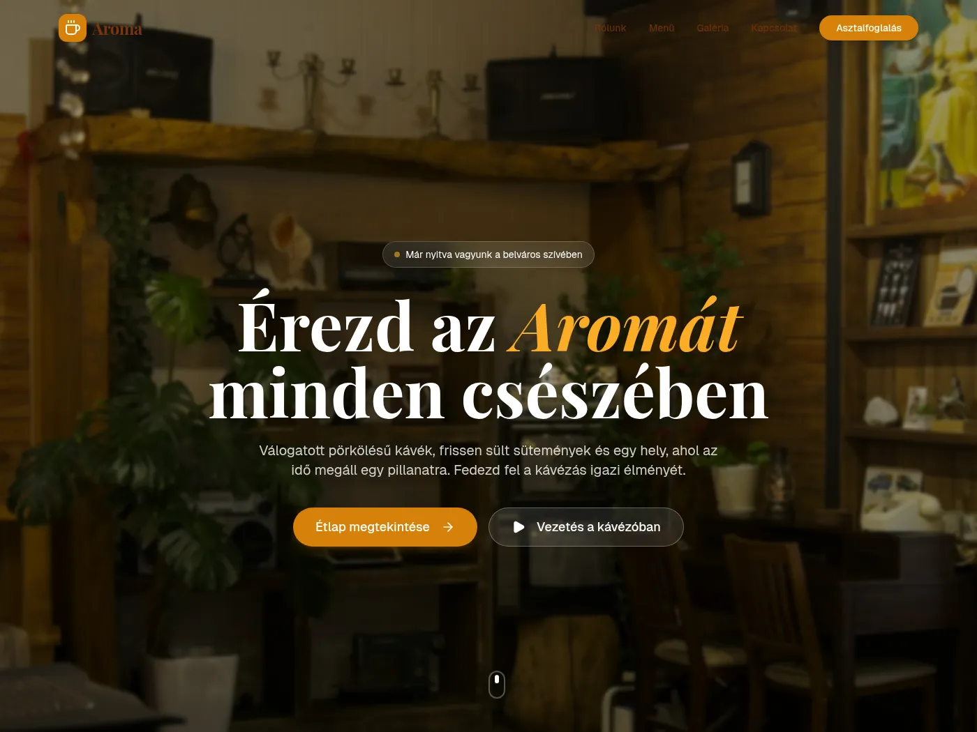 Coffeehouse Landing Page