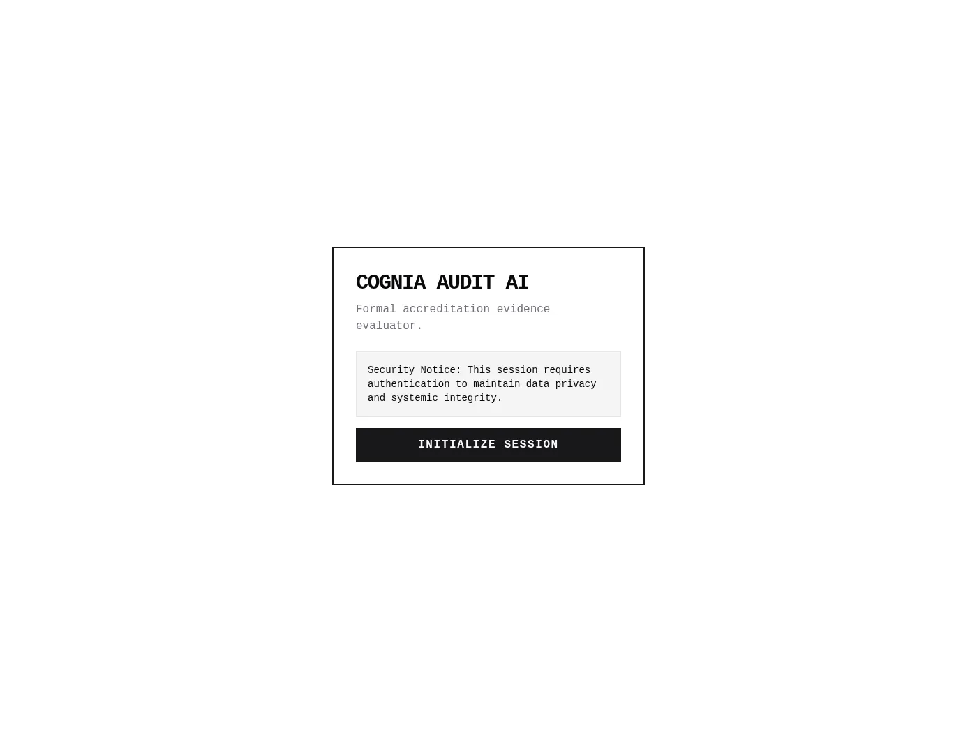Cognia Audit AI