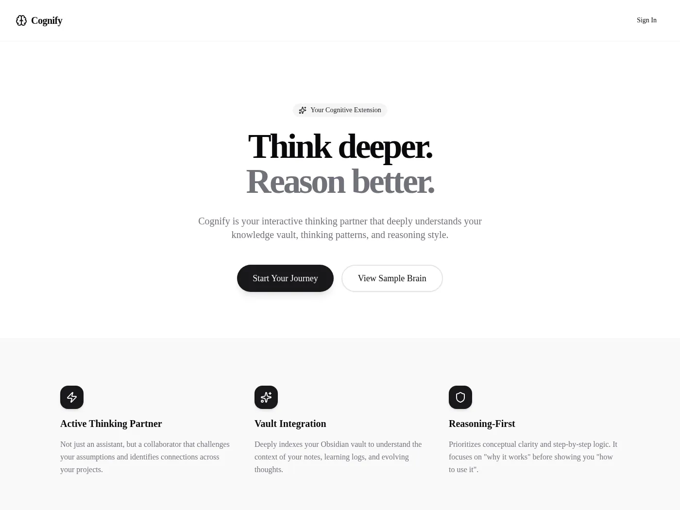 Cognify AI Partner