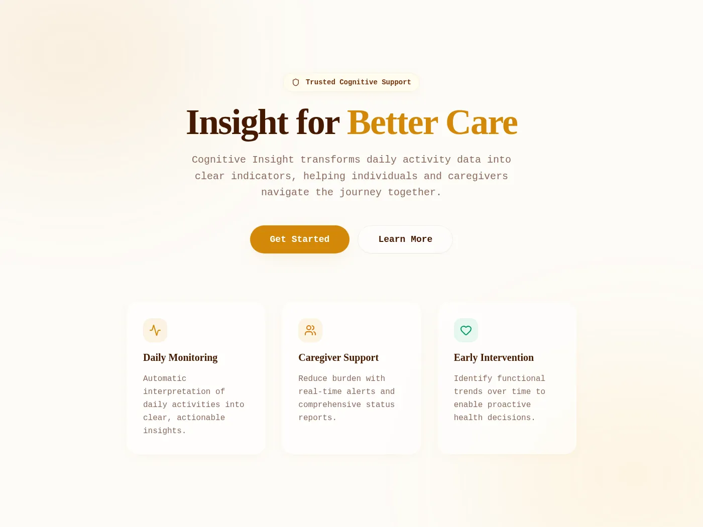 Cognitive Insight App
