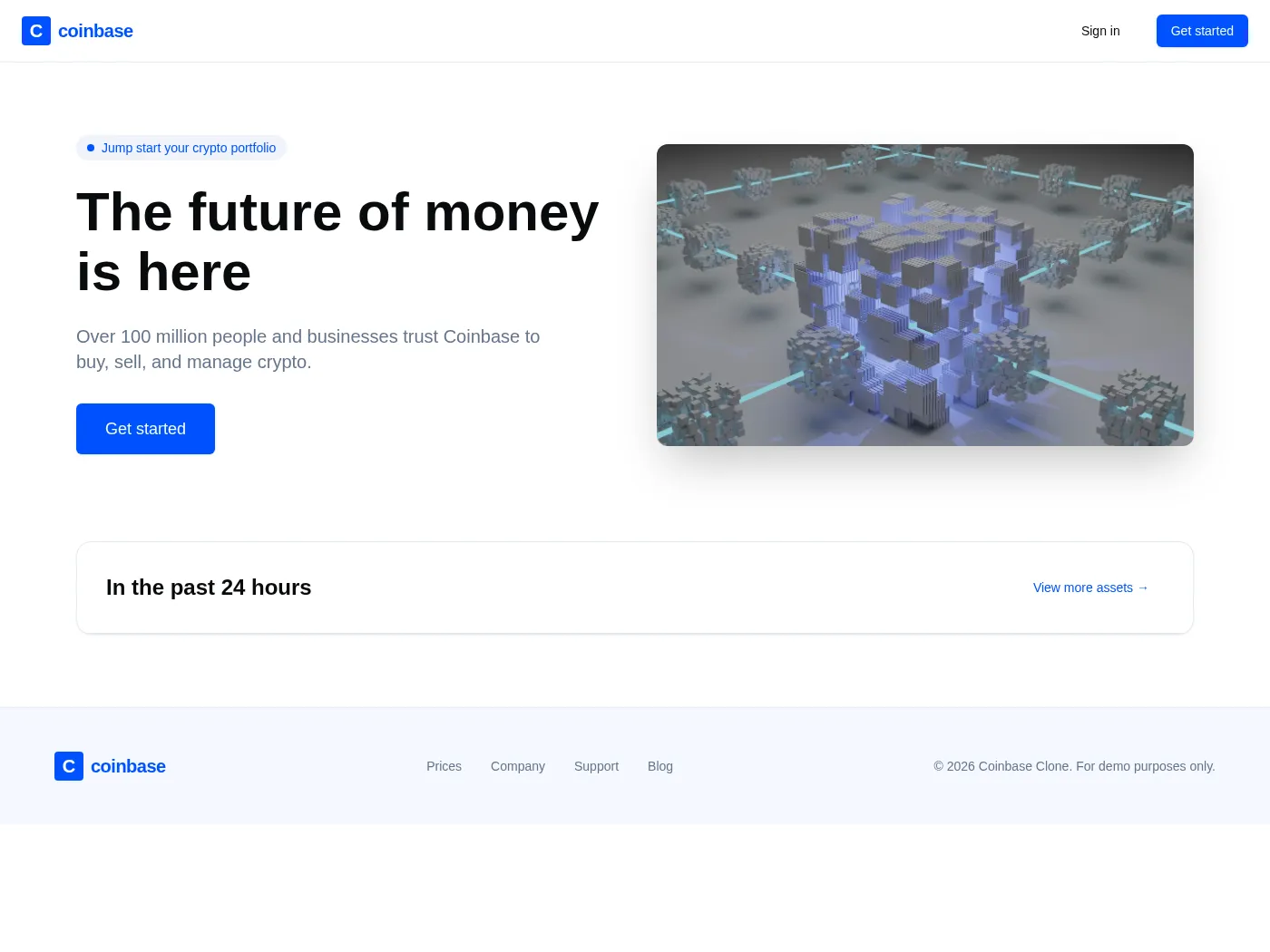 CoinBase Clone