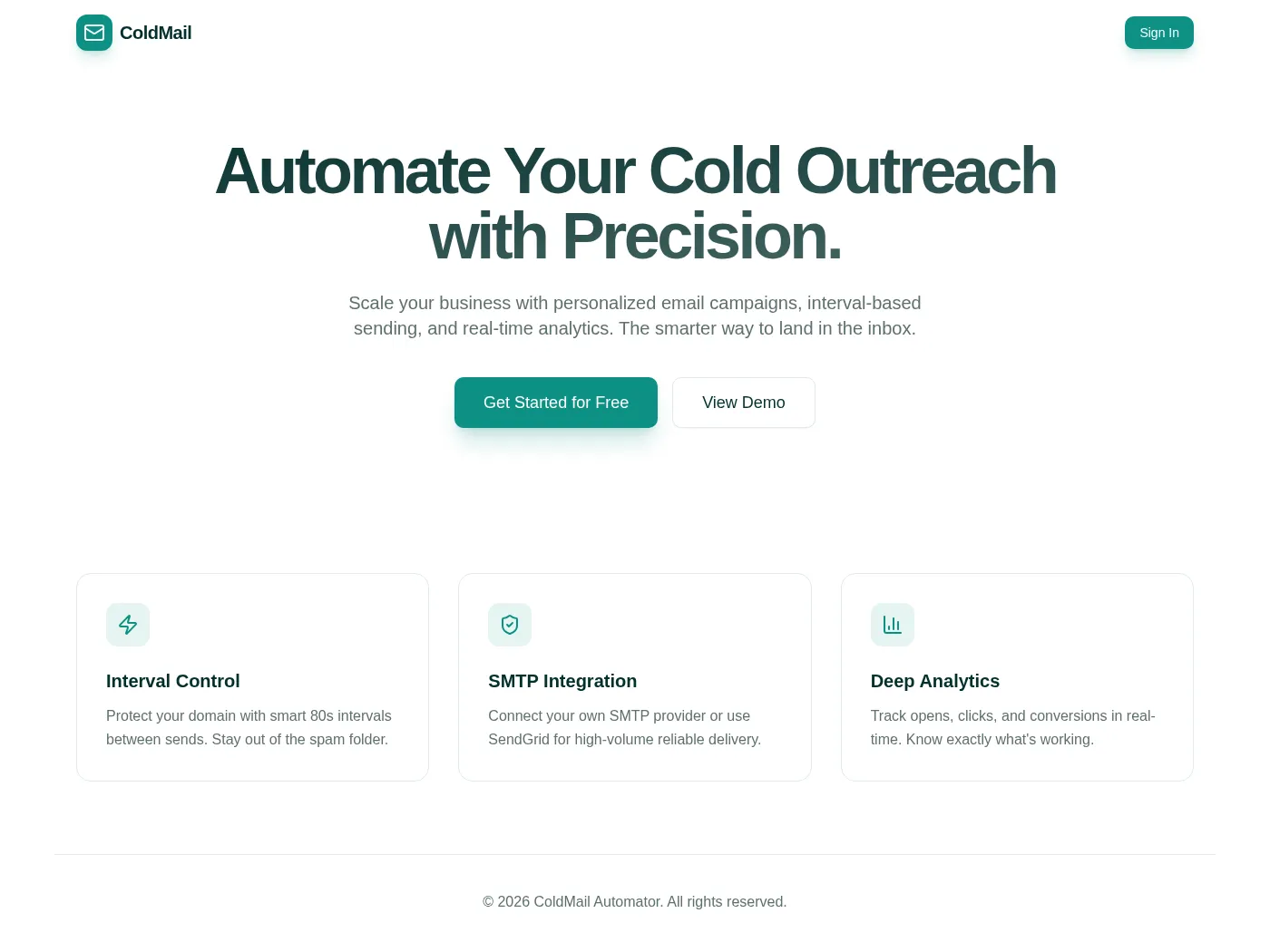ColdMail Automator